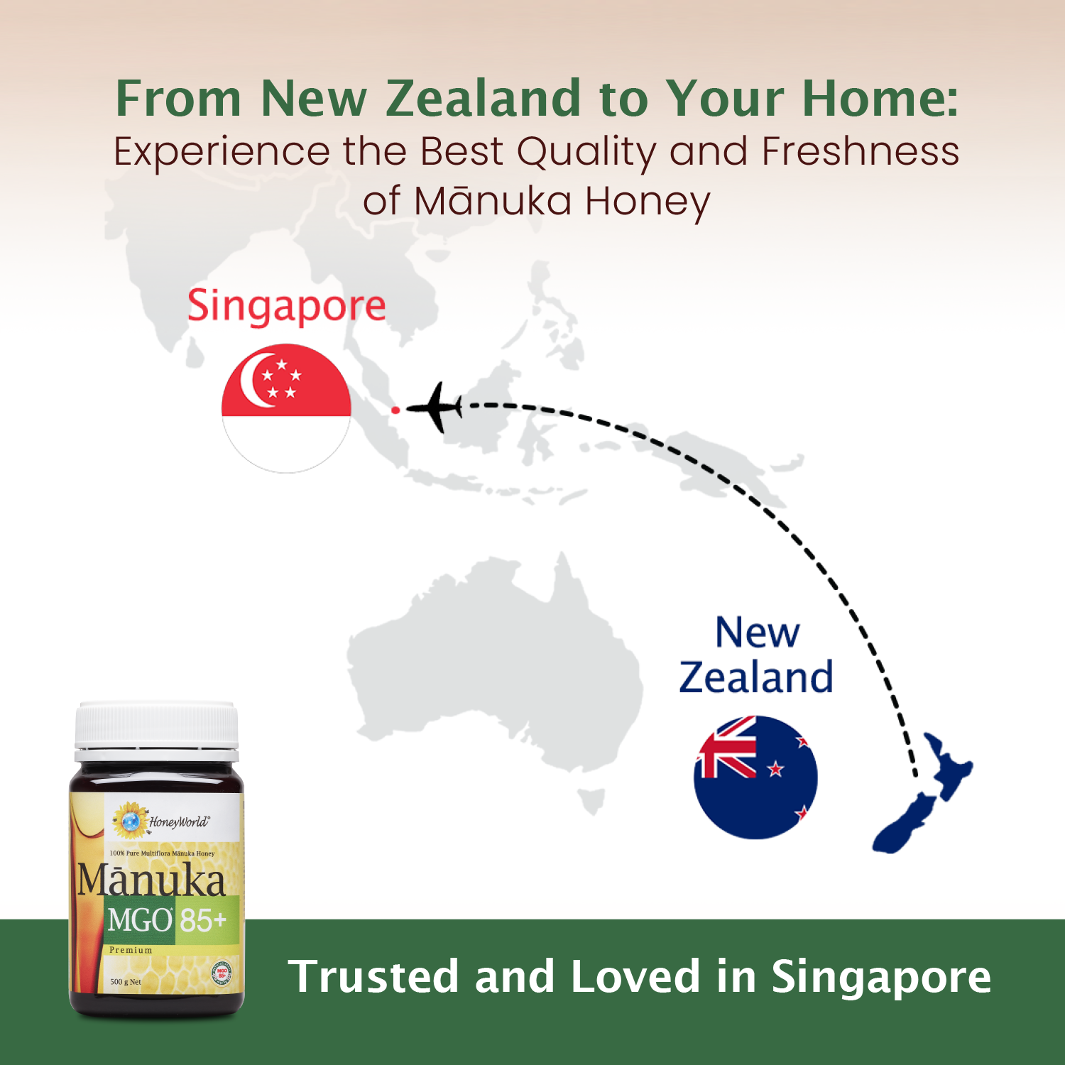 MGO 85+ Manuka Honey – HoneyWorld