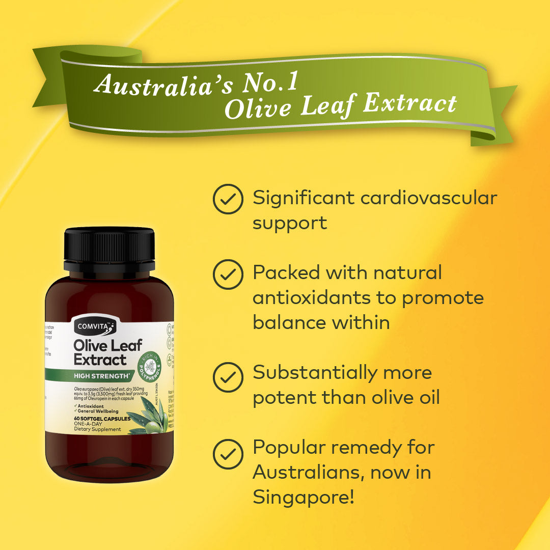 Olive Leaf Extract High Strength Capsules 60s – HoneyWorld