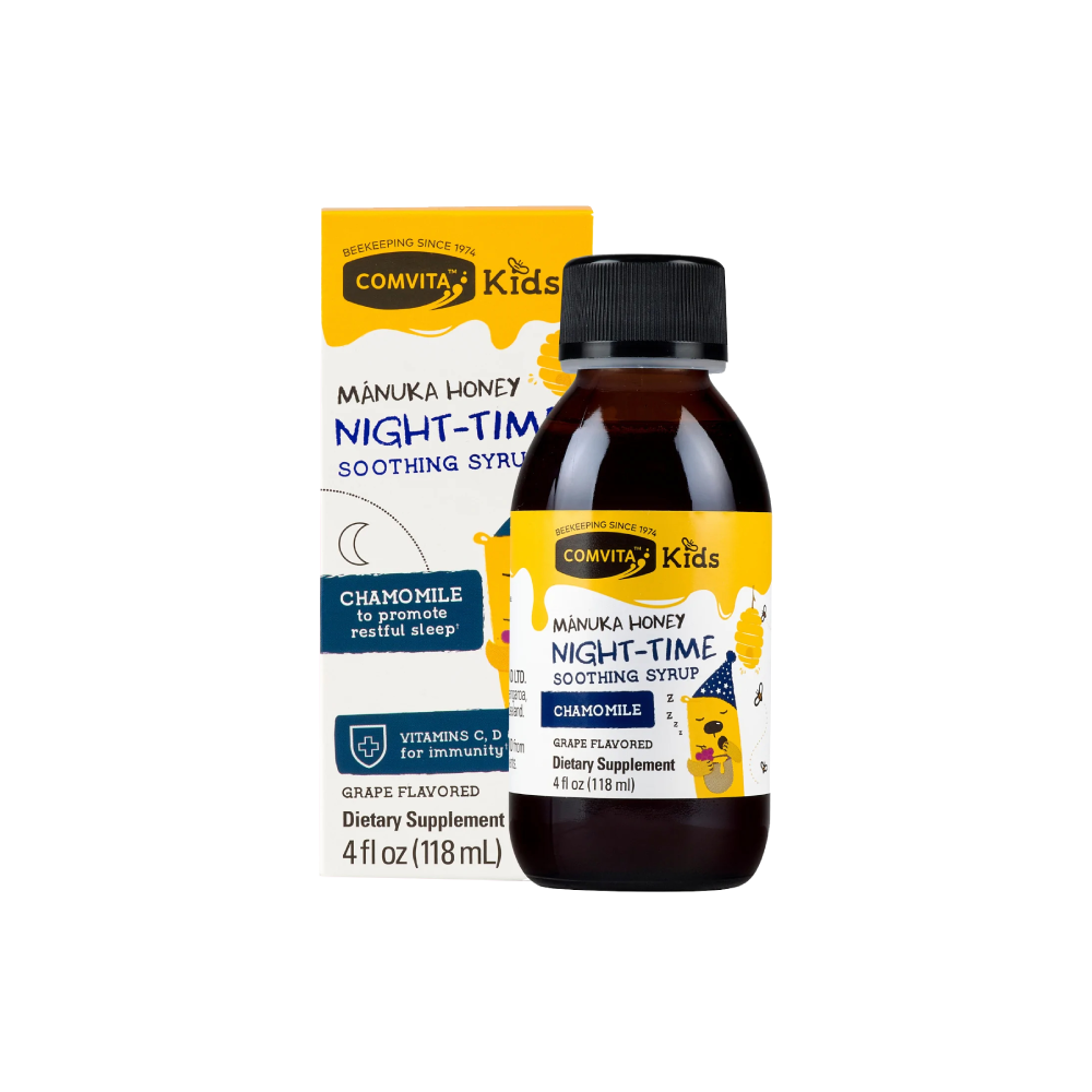 Kids Night-Time Soothing Syrup - Grape Flavour 118ml – HoneyWorld
